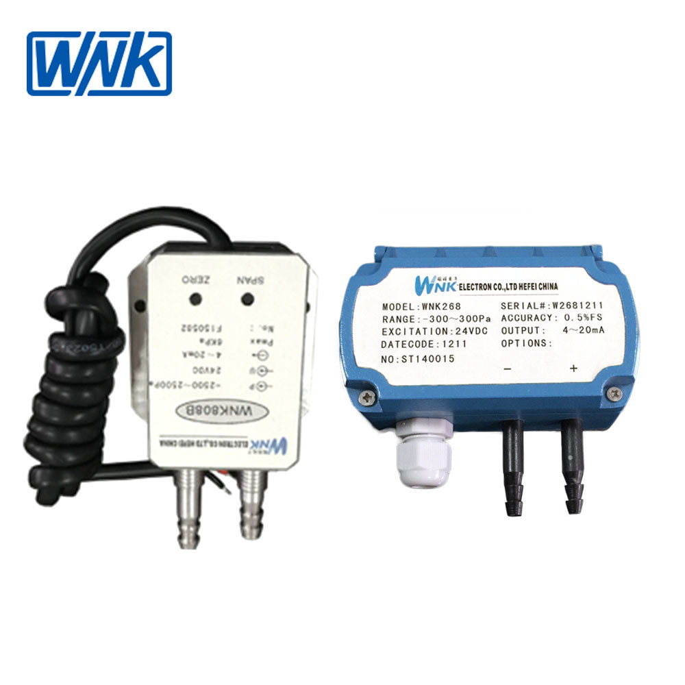 WNK Dry Air Differential Pressure Sensor I2C With Aluminum Housing For Wind