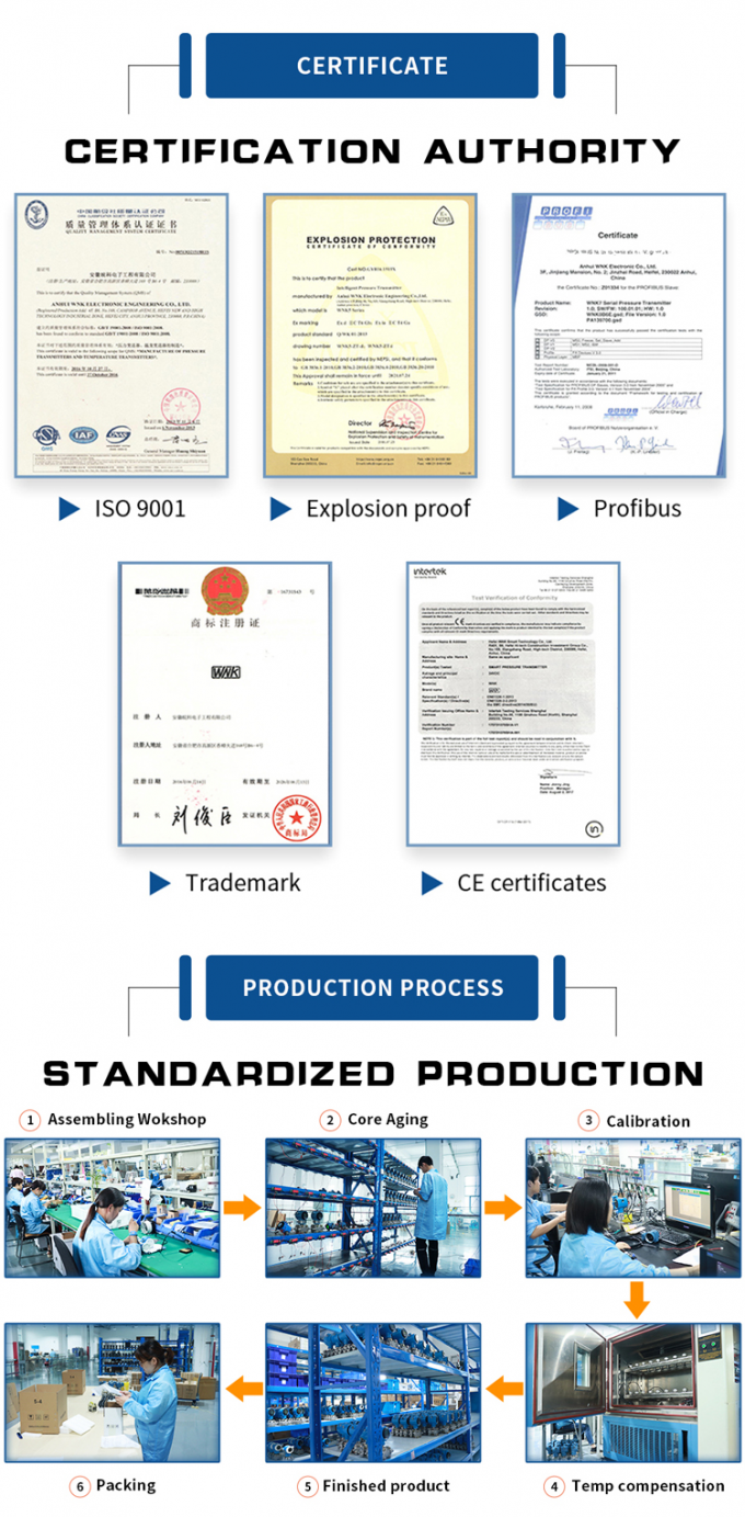 3.3V Digital I2C Hydrostatic Water Level Sensor For Tank Ground Water