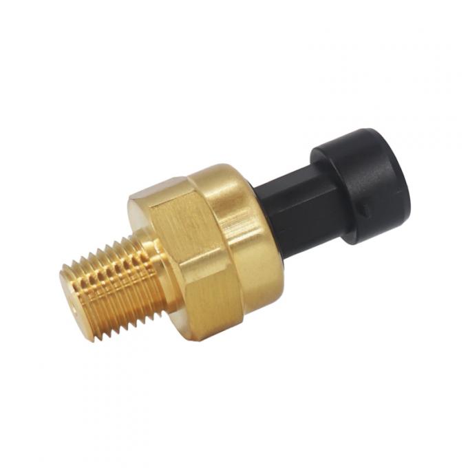 Brass Electronic Water Pressure Sensor , 10 Bar 20 bar 1 4 Npt Pressure ...