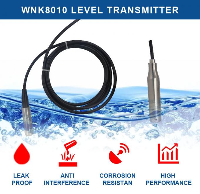 1.5 Times Hydrostatic Water Level Sensor For Sewage Firefighting Pool